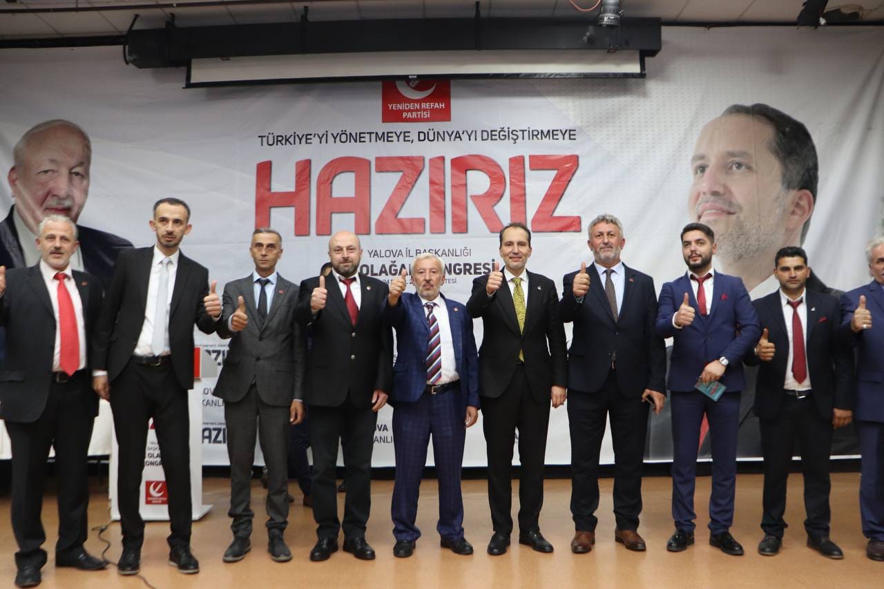 YENİDEN REFAH PARTİSİ’NİN YÖNETİMİ BELLİ OLDU | Yalova Haberci Gazetesi